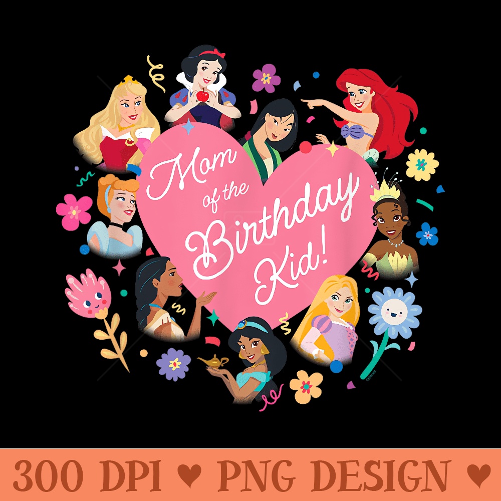 Disney Princess Family Heart Mom of the Birthday - Exclusive | Inspire ...