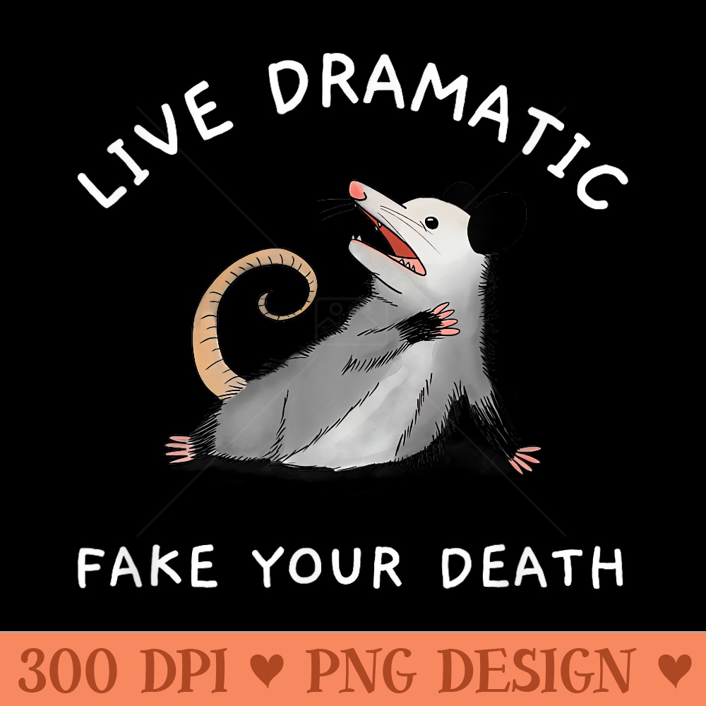 Possum Opossum s Funny Live Dramatic Fake Your Death - Free | Inspire ...