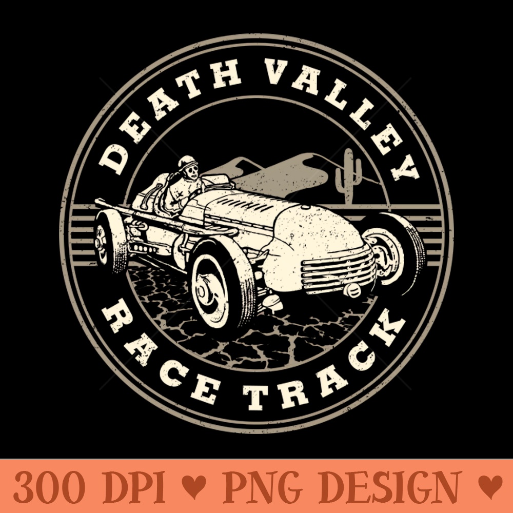Vintage Death Valley Race Track by Buck Originals - Transpar | Inspire ...