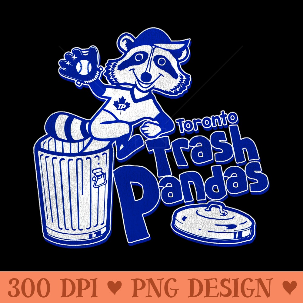 Toronto Trash Pandas Baseball Team - PNG download | Inspire Uplift