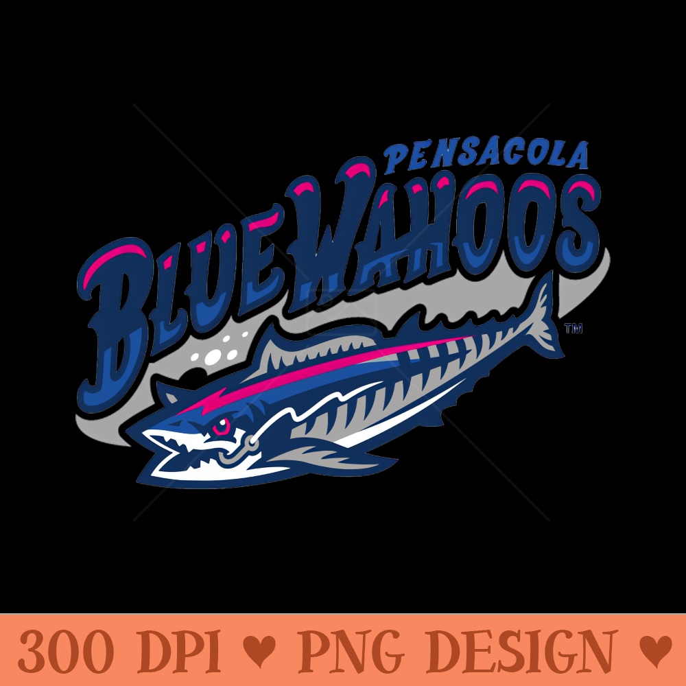 Pensacola Blue Wahoos - Clipart PNG | Inspire Uplift