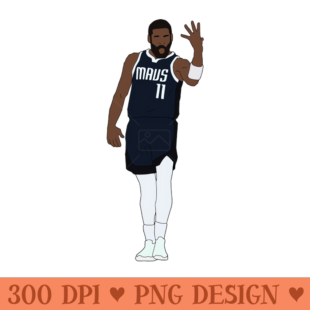 Kyrie Irving Game Winner Celebration - PNG Art Files | Inspire Uplift