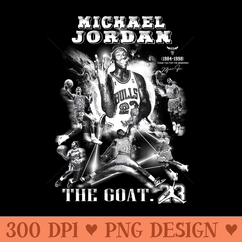 Vintage michael jordan - PNG Templates | Inspire Uplift