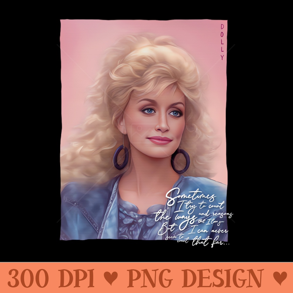 Dolly Parton - PNG download with transparent background | Inspire Uplift