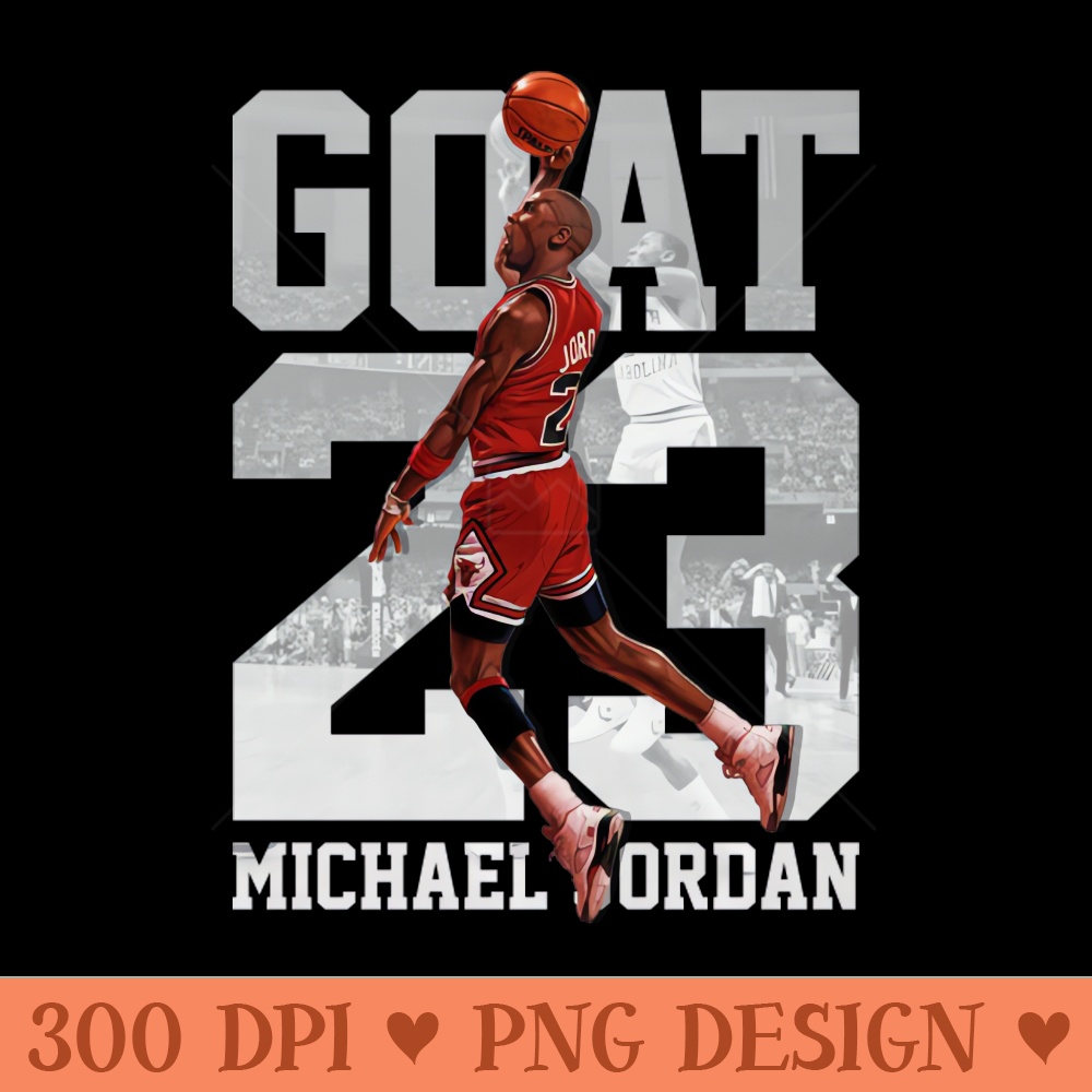 Michael Jordan 23 Slam Dunk - Transparent PNG download | Inspire Uplift