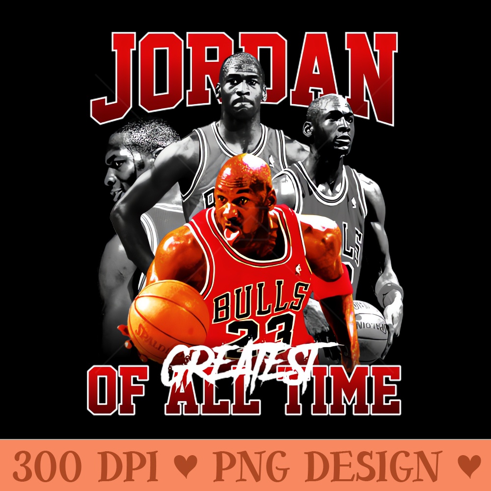 Michael Jordan Legend - PNG Art Files | Inspire Uplift