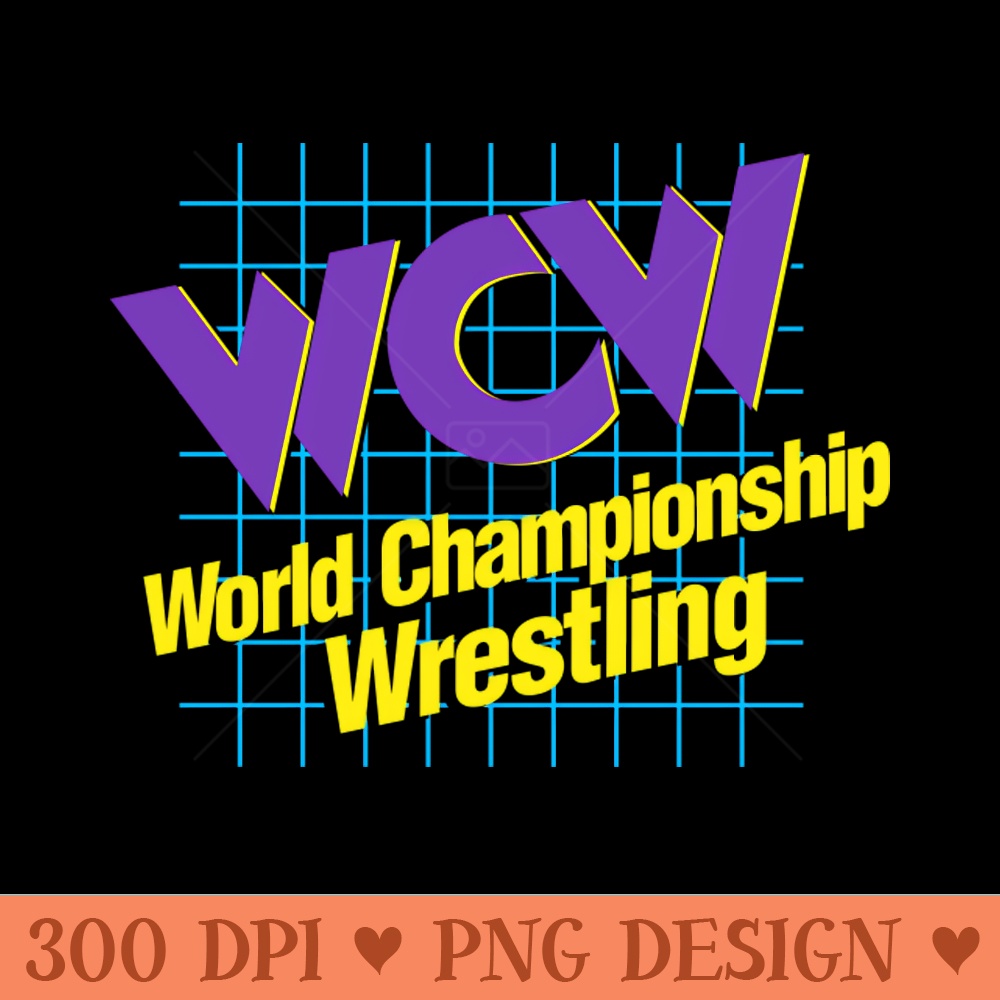 WCW World Championship Wrestling - PNG Art Files | Inspire Uplift