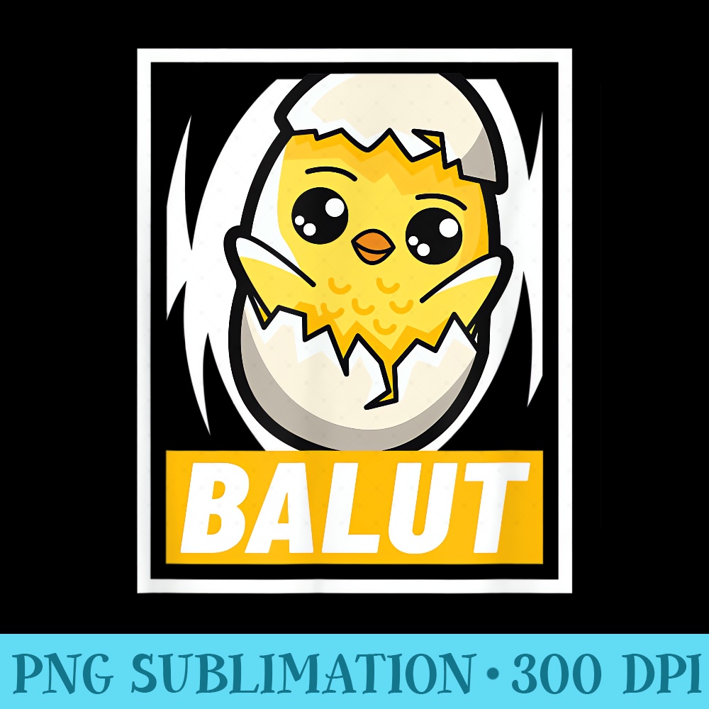 Cute Kawaii Balut Philippines Filipino Asian Street Food - S - Inspire ...