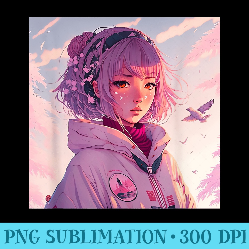 Anime Girl Waifu Japanese Aesthetic Kawaii Otaku Sublimati Inspire