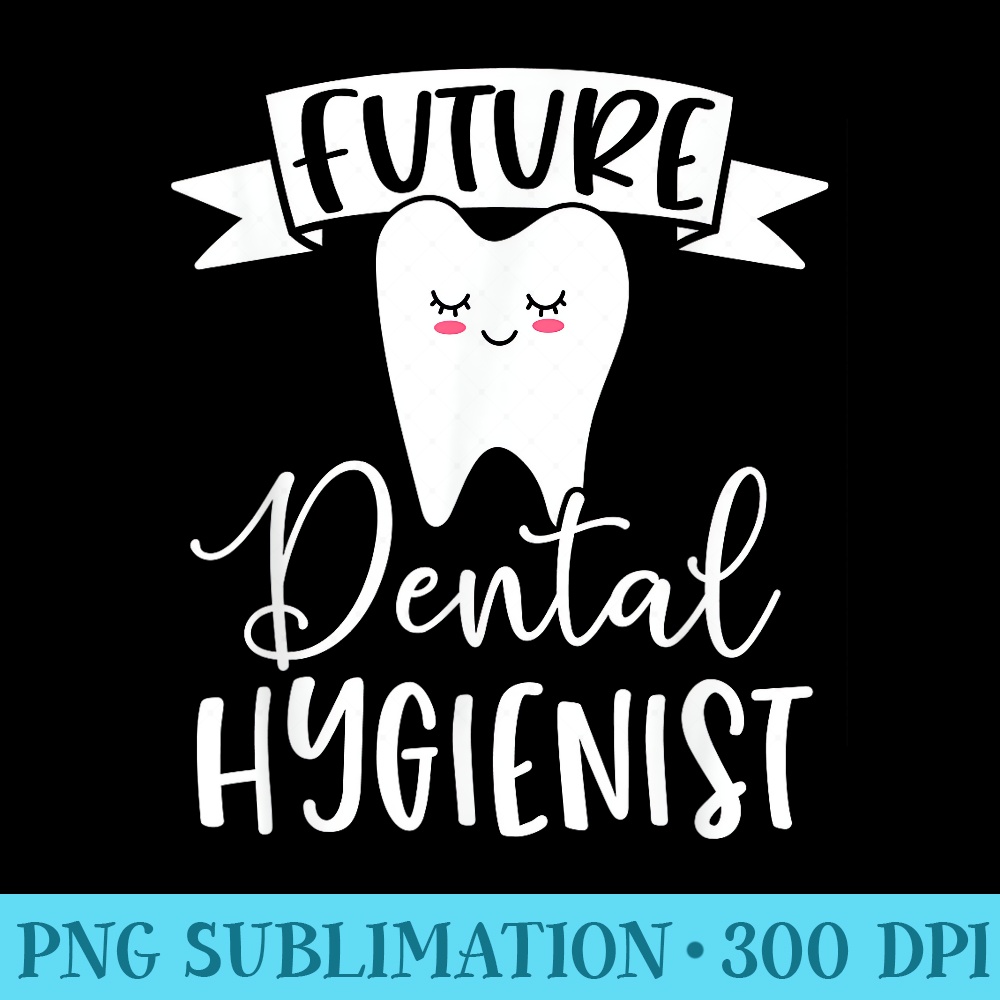 Cute Future Dental Hygienist Tooth Kawaii Smiling Happy Face | Inspire ...