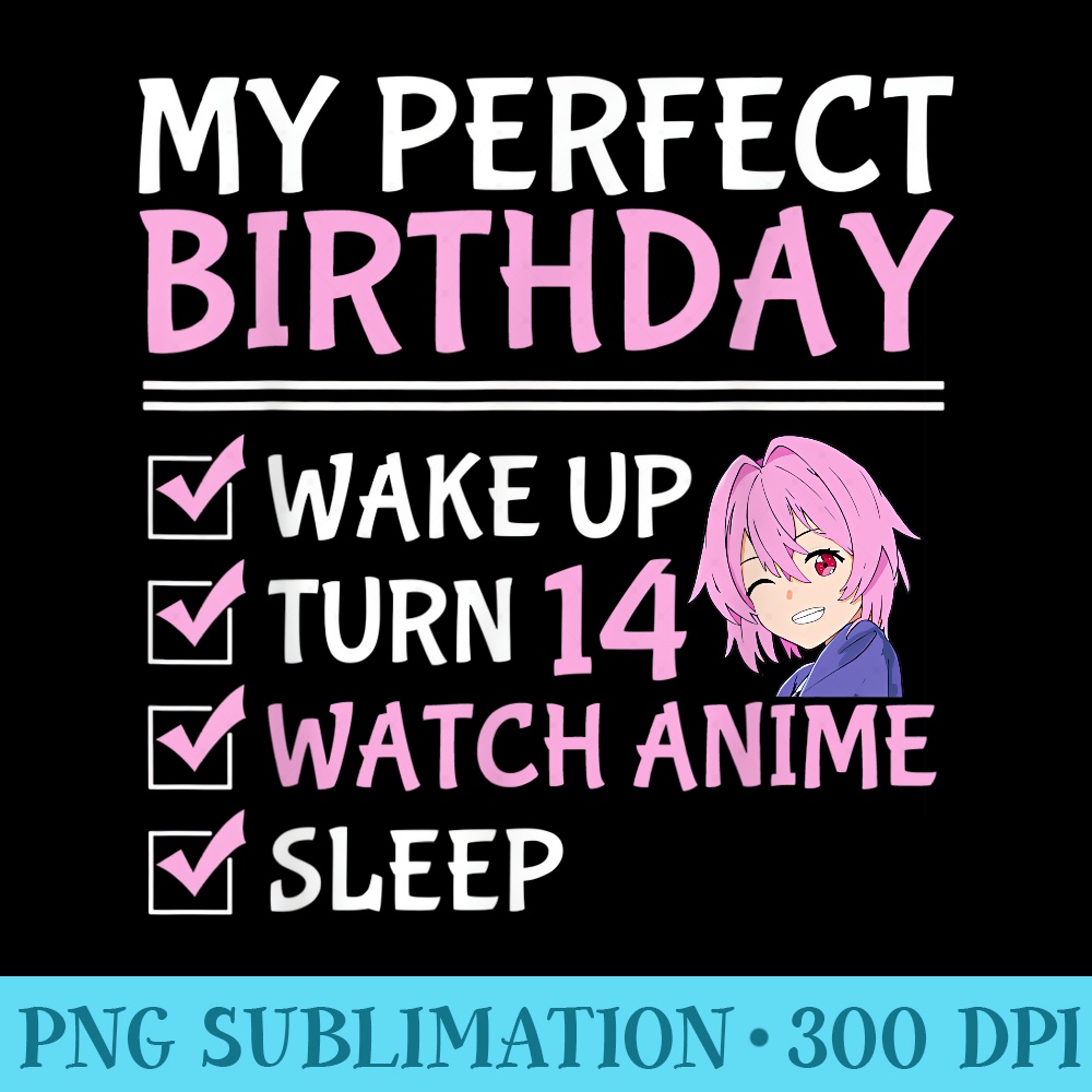 14th Perfect Birthday Watch Anime 14 Years Old Anime Girls - - Inspire ...
