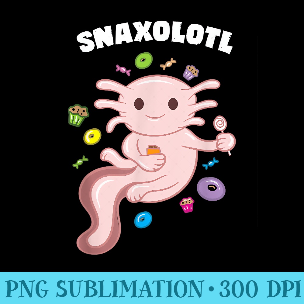 Snaxolotl Mexican Walking Fish Kawaii Axolotl Food Snacks - | Inspire ...