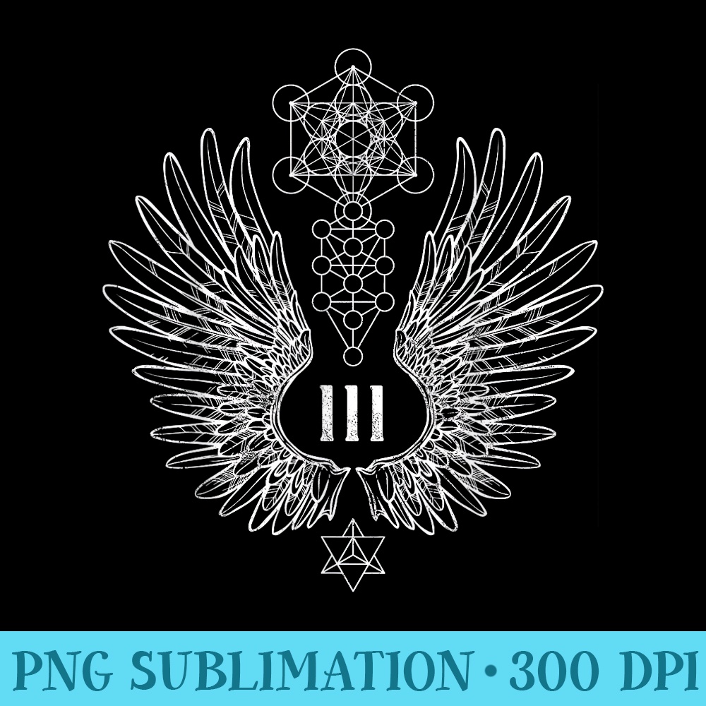 Angel Number 111 Sacred Geometry Healing - PNG Graphic Desig | Inspire ...