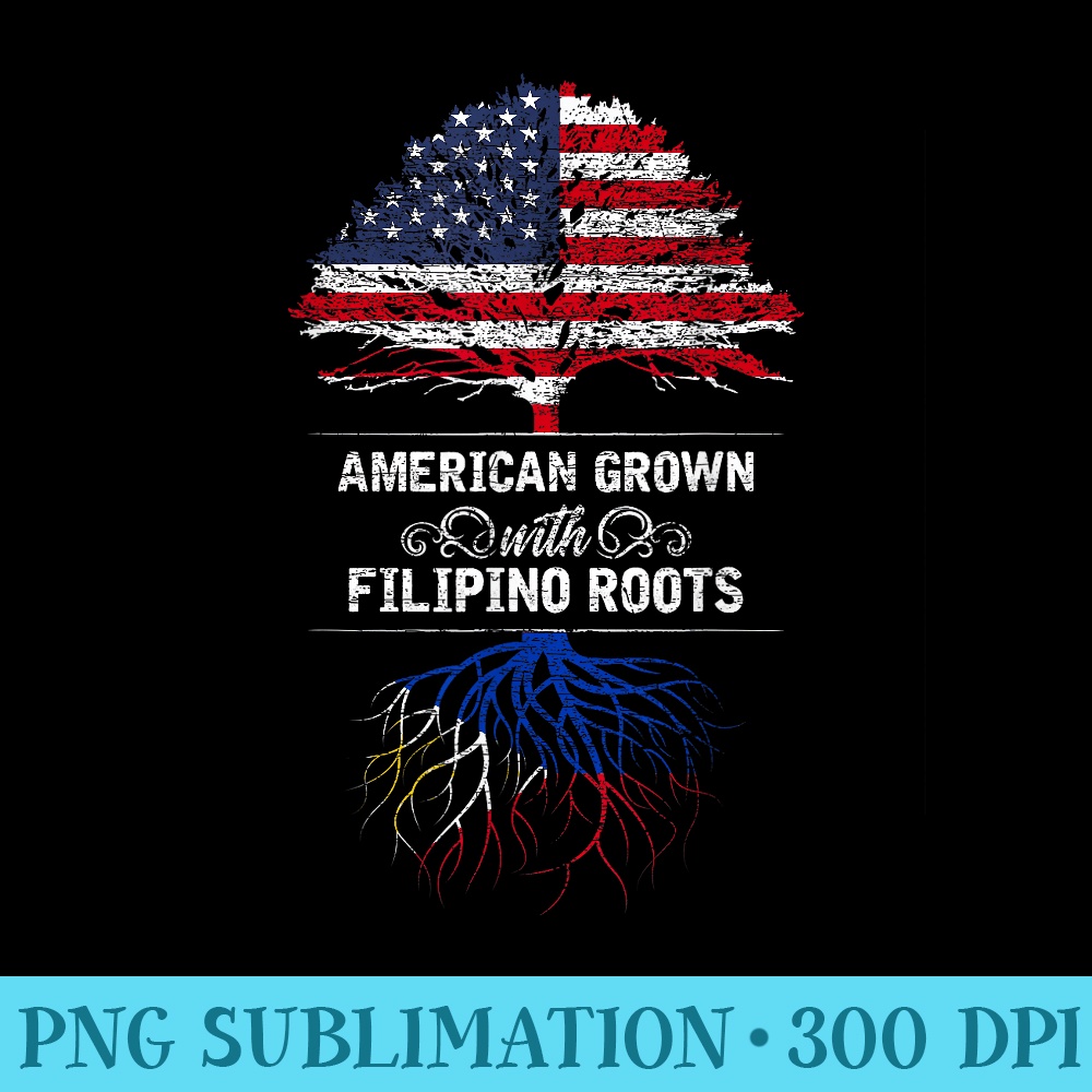 American Grown With Filipino Roots USA Tree Philippines - Tr | Inspire ...