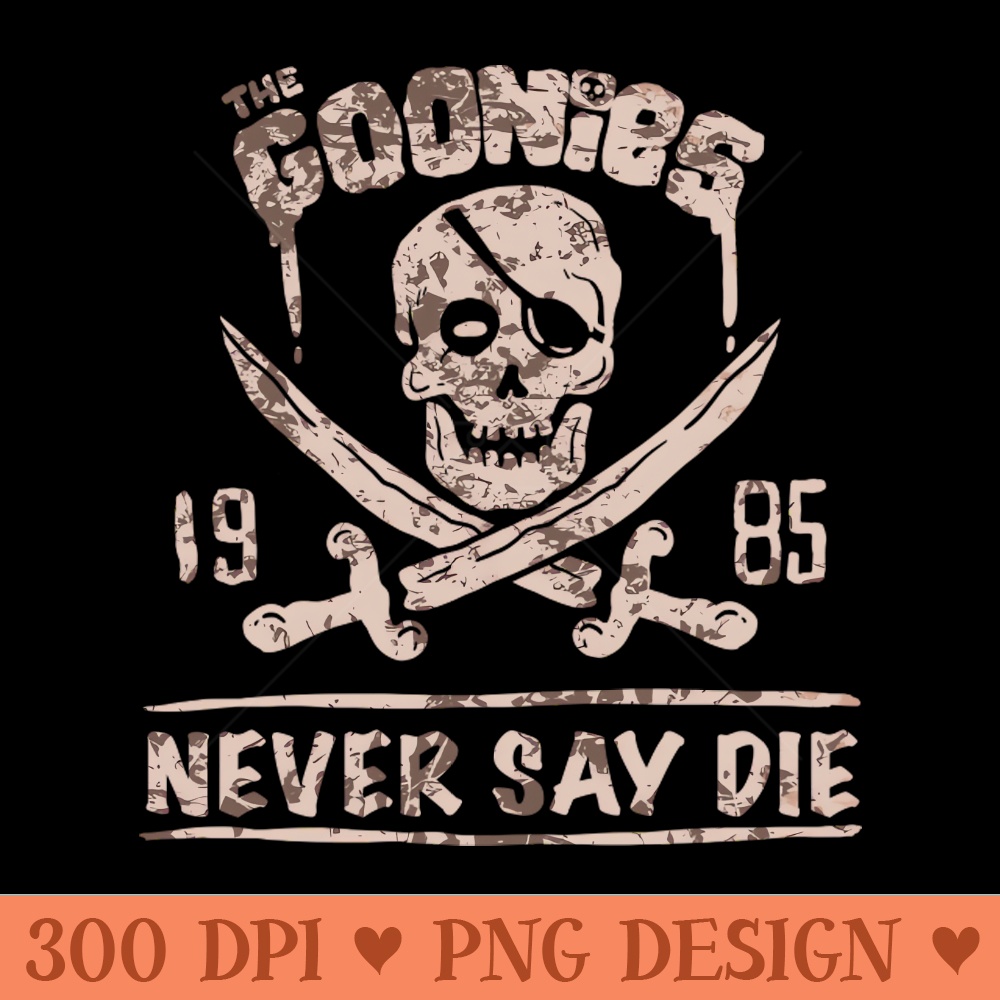 THE GOONIES LOGO GRUNGE - PNG Design Files | Inspire Uplift