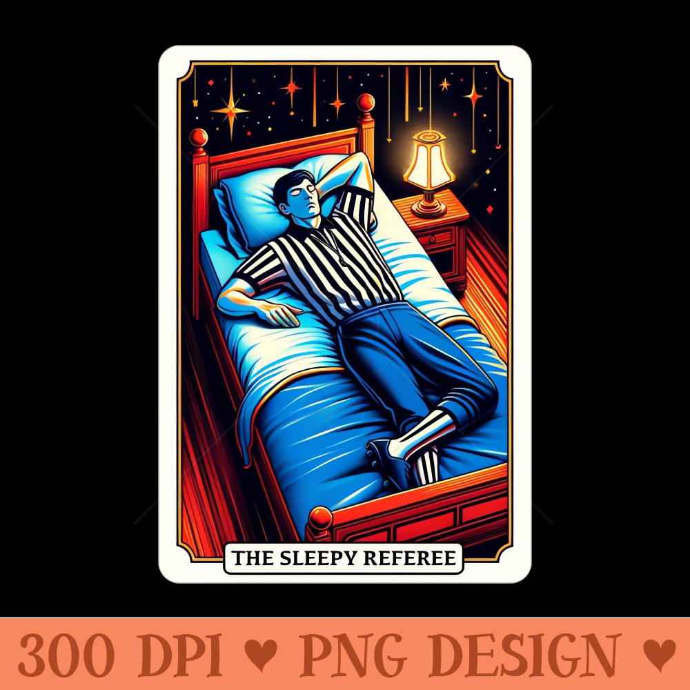 The Sleepy Referee - High Quality PNG Picture | Inspire Uplift
