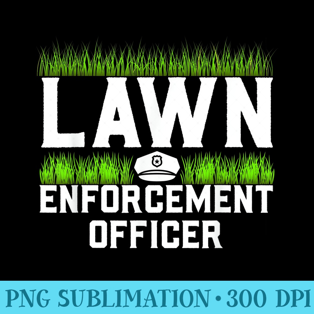 Lawn Enforcement Officer For Landscaper Mower - PNG Design D - Inspire ...
