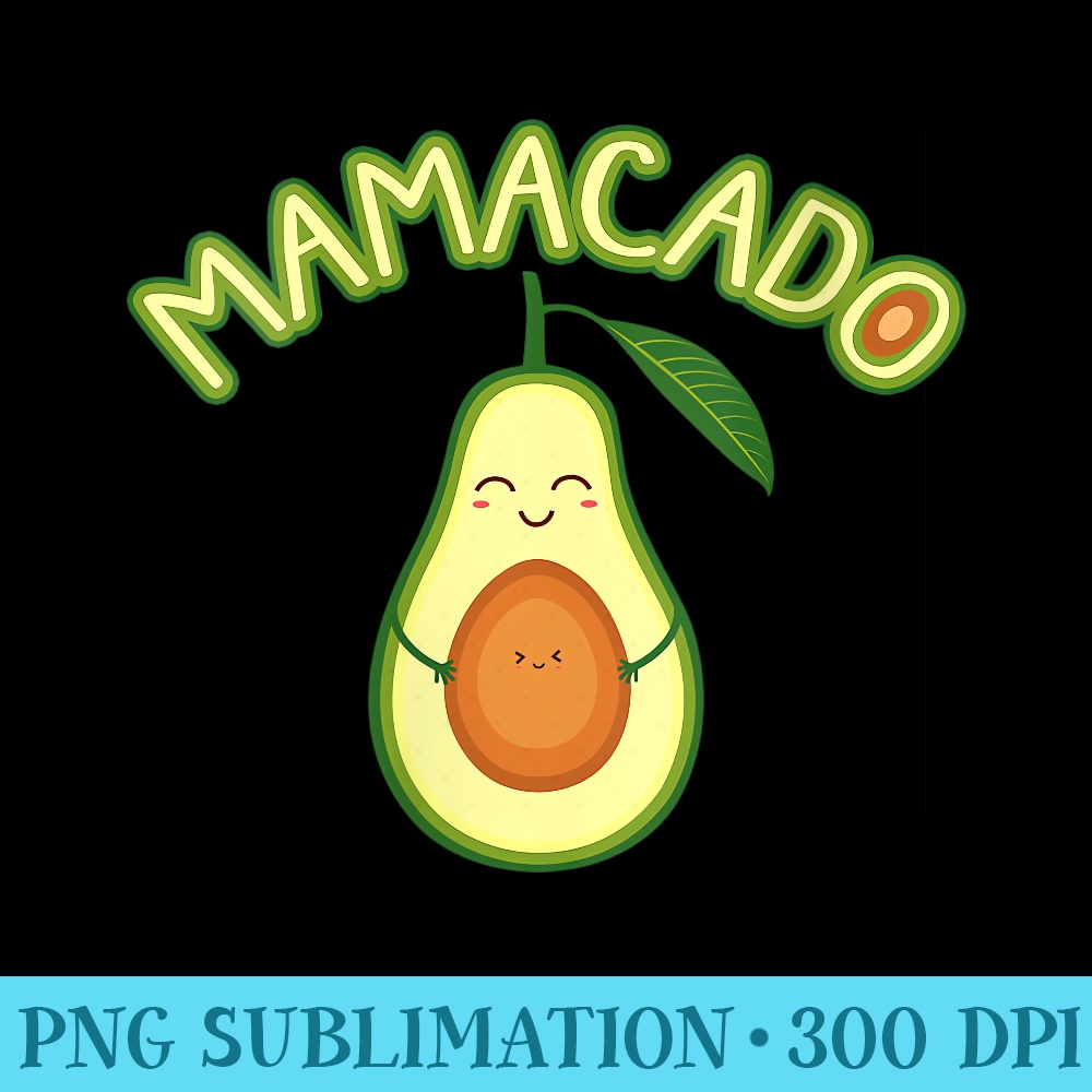 Womens Mamacado Avocado Pregnant Mom Pregnancy Announcement | Inspire ...
