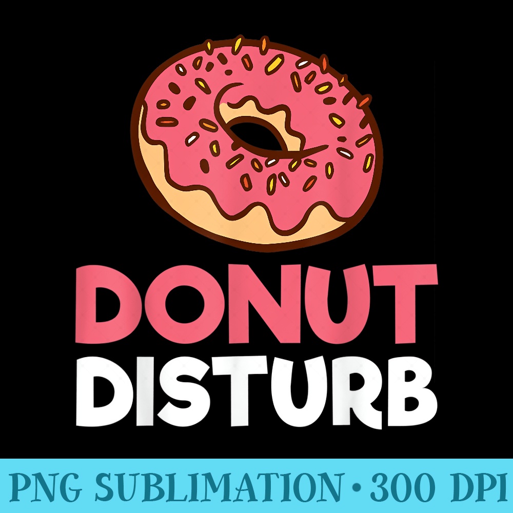 Donut disturb Snack Donut - Download Transparent PNG | Inspire Uplift