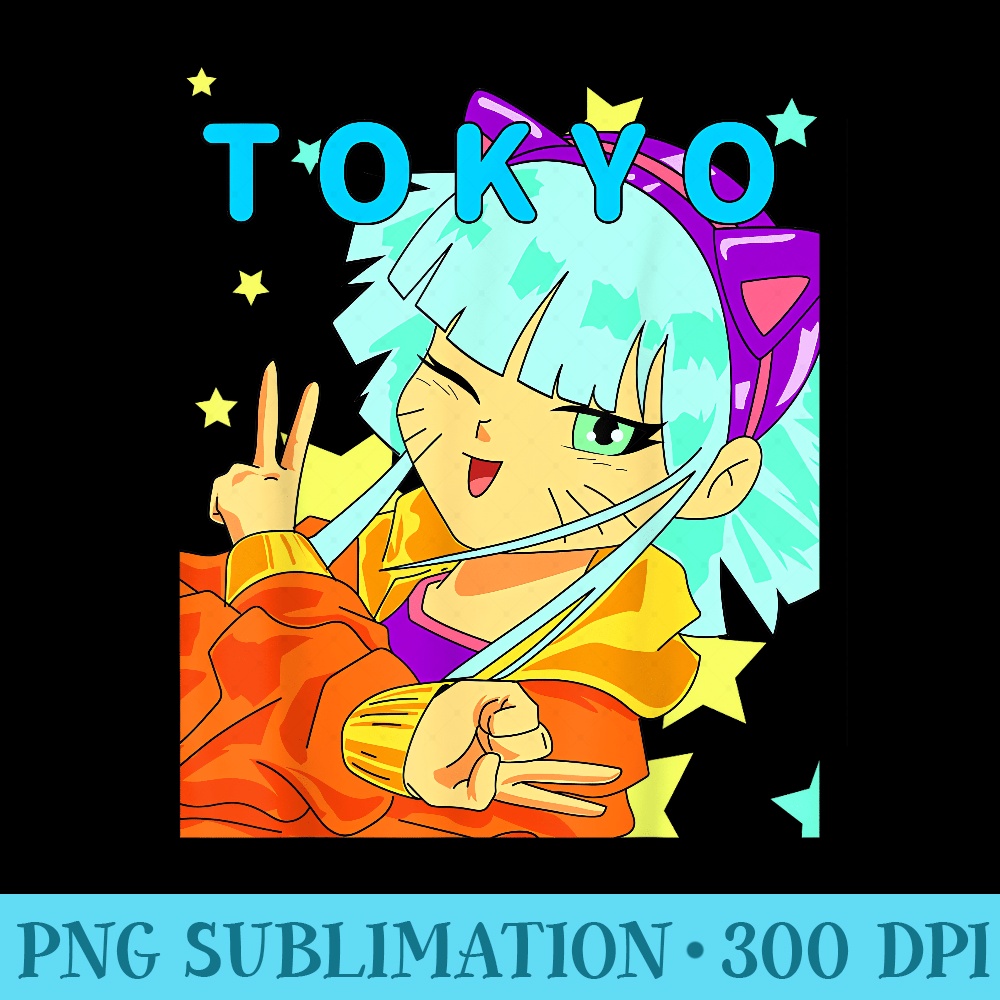 Tokyo Cute Anime Girl Japanese Kawaii Harajuku Pastel - Subl | Inspire ...