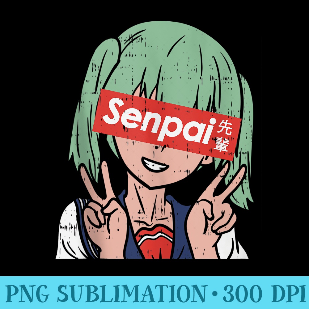 Japanese Anime School Girl Senpai Cute Notice Me Otaku - Hig | Inspire ...