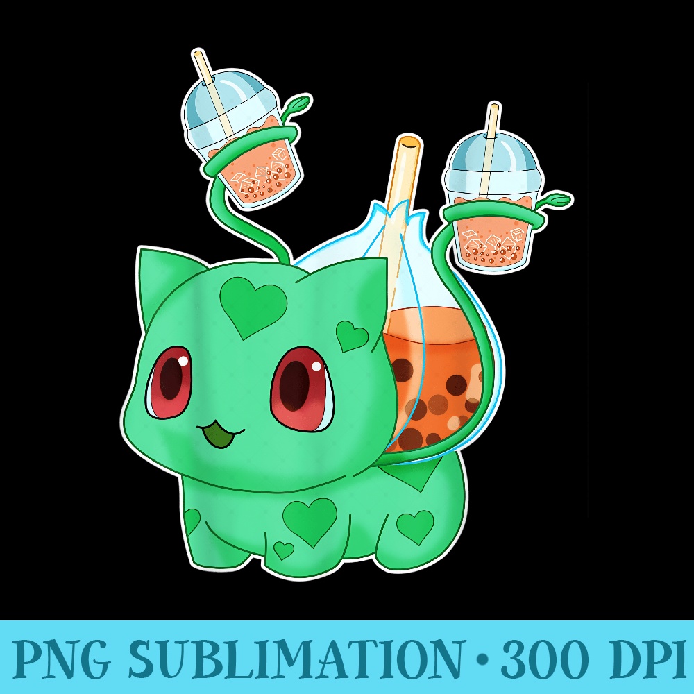 BobaSaur Bubble Tea Boba Monster Cute Funny Video Game Pun - | Inspire ...