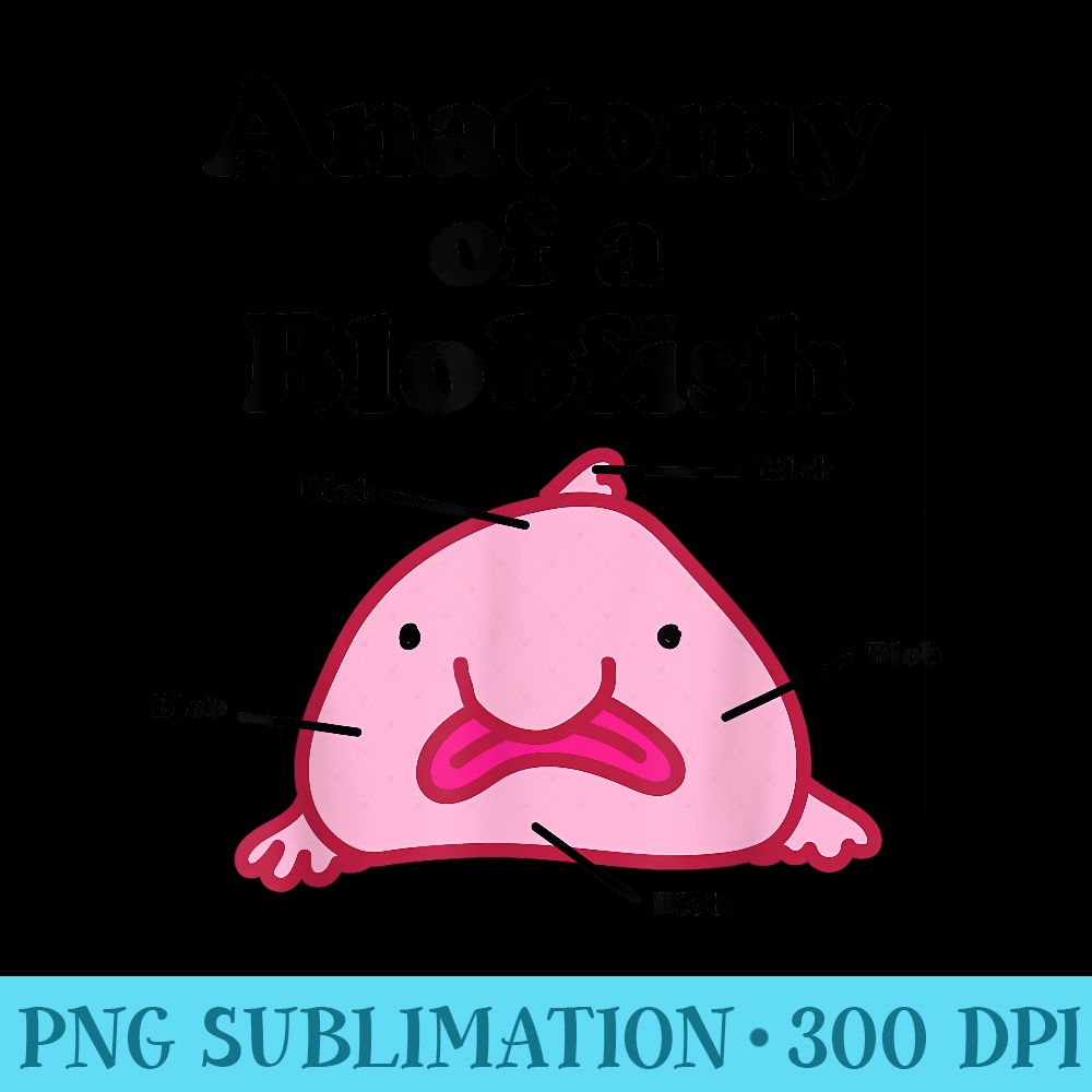 Anatomy of a Blobfish T - PNG Download Transparent Backgroun - Inspire ...