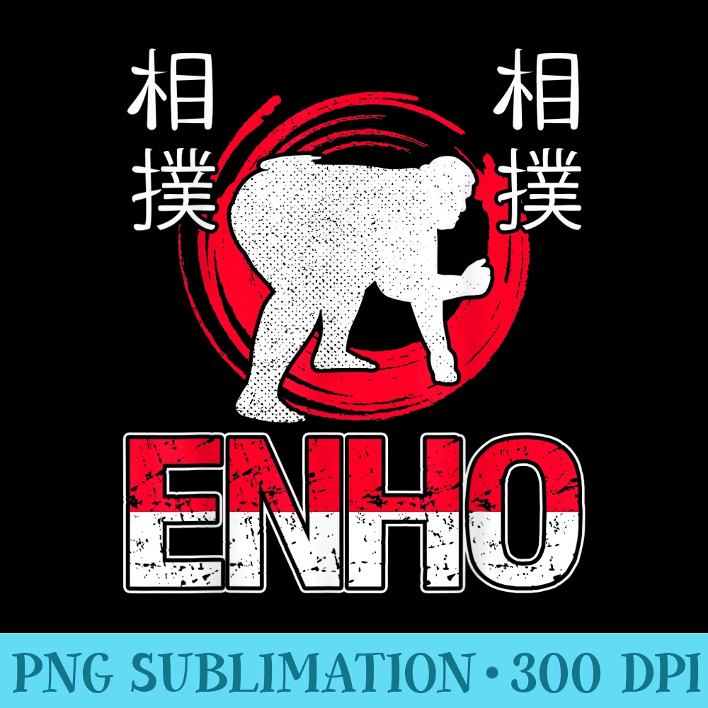 Enho Sumo Professional Japanese Wrestler - PNG Illustration | Inspire ...