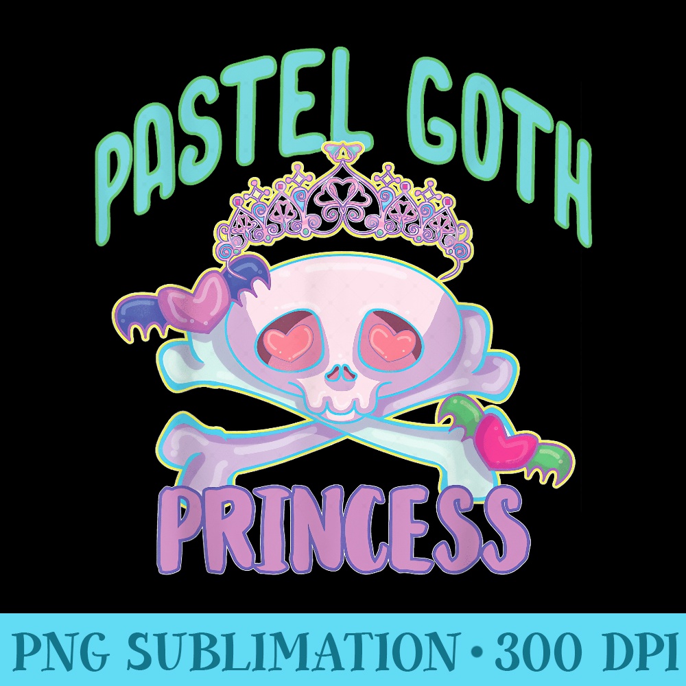 Pastel Goth Princess - PNG Resource Download | Inspire Uplift