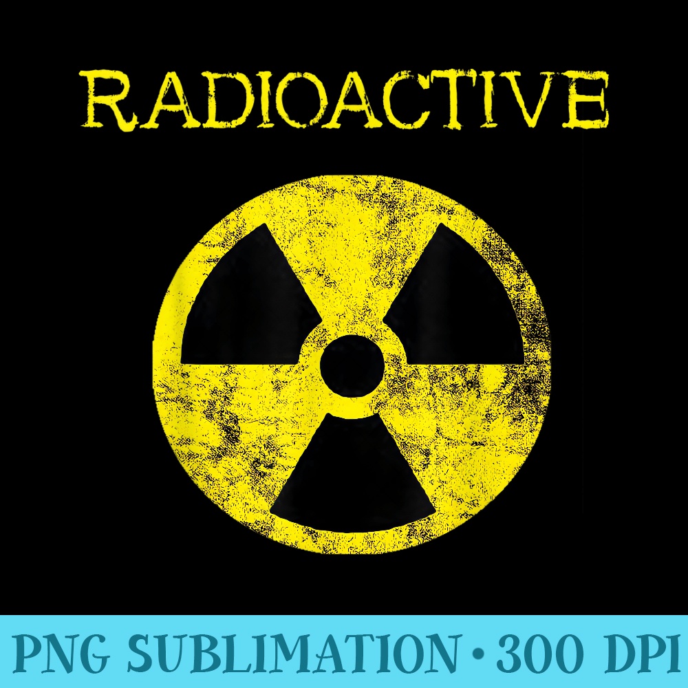 Radioactive Nuclear Radiation Fallout Symbol Hazard Caution | Inspire ...