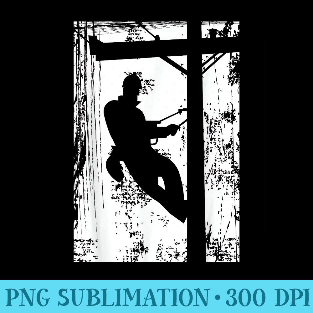 Daddy Father Lineman Electric Cable Lineman - PNG Download T | Inspire ...