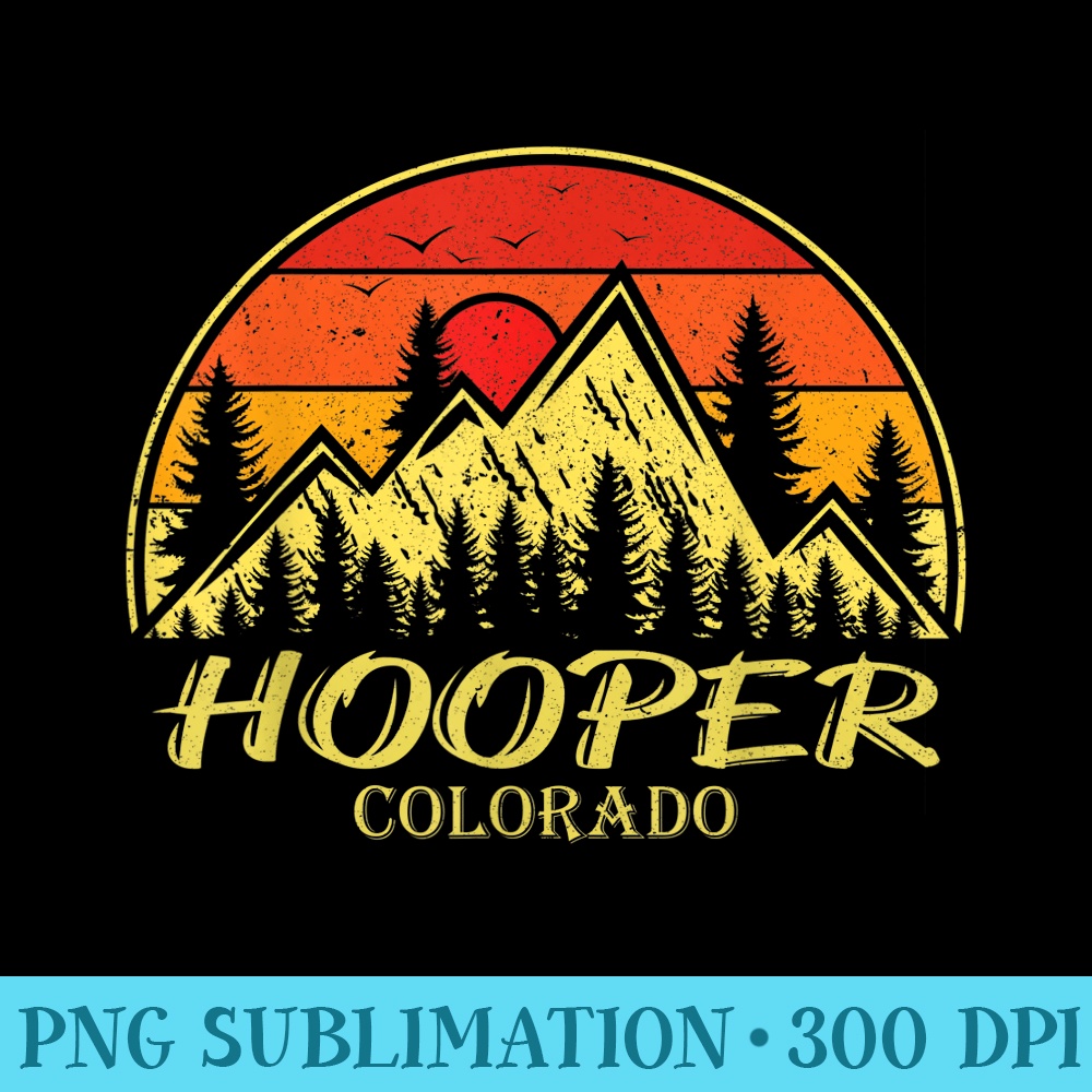 Vintage Hooper Colorado CO Mountains Hike Hiking Souvenir - | Inspire ...