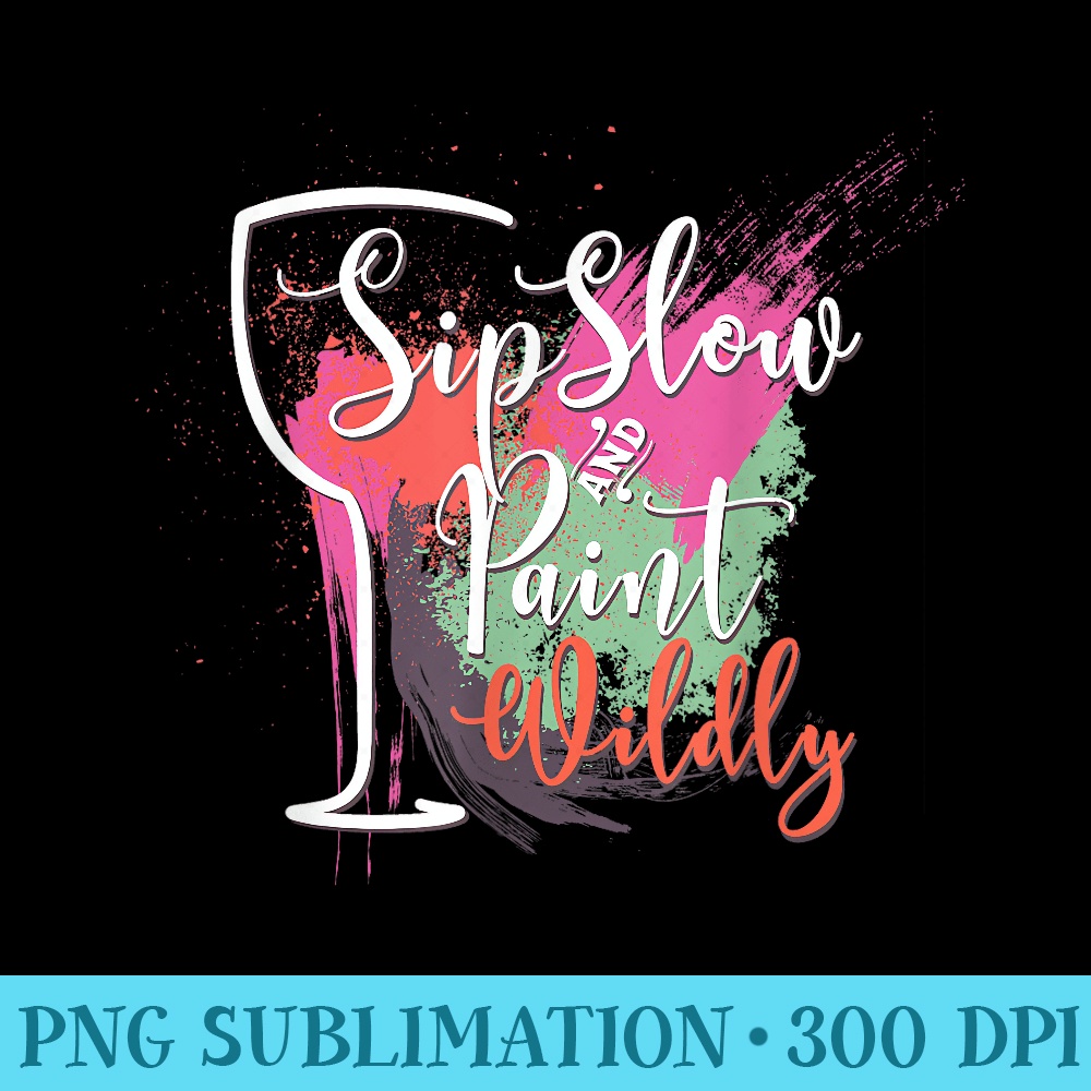 paint and sip svg - Inspire Uplift