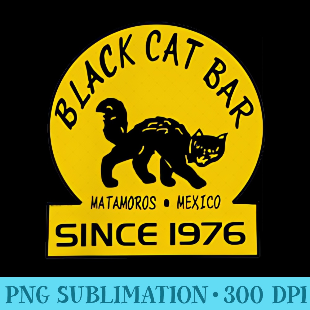 Front Pocket Logo ONLY Black Cat Bar u201CBlack Catu2019su20 | Inspire ...
