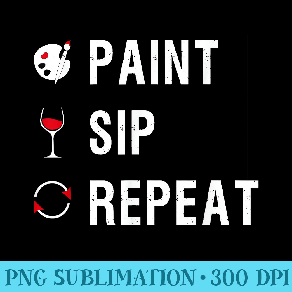 Paint And Sip Svg | Inspire Uplift