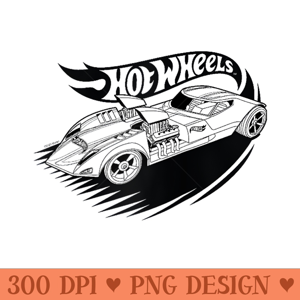 Hot Wheels Twin Mill Raglan Baseball - Printable PNG Images | Inspire ...