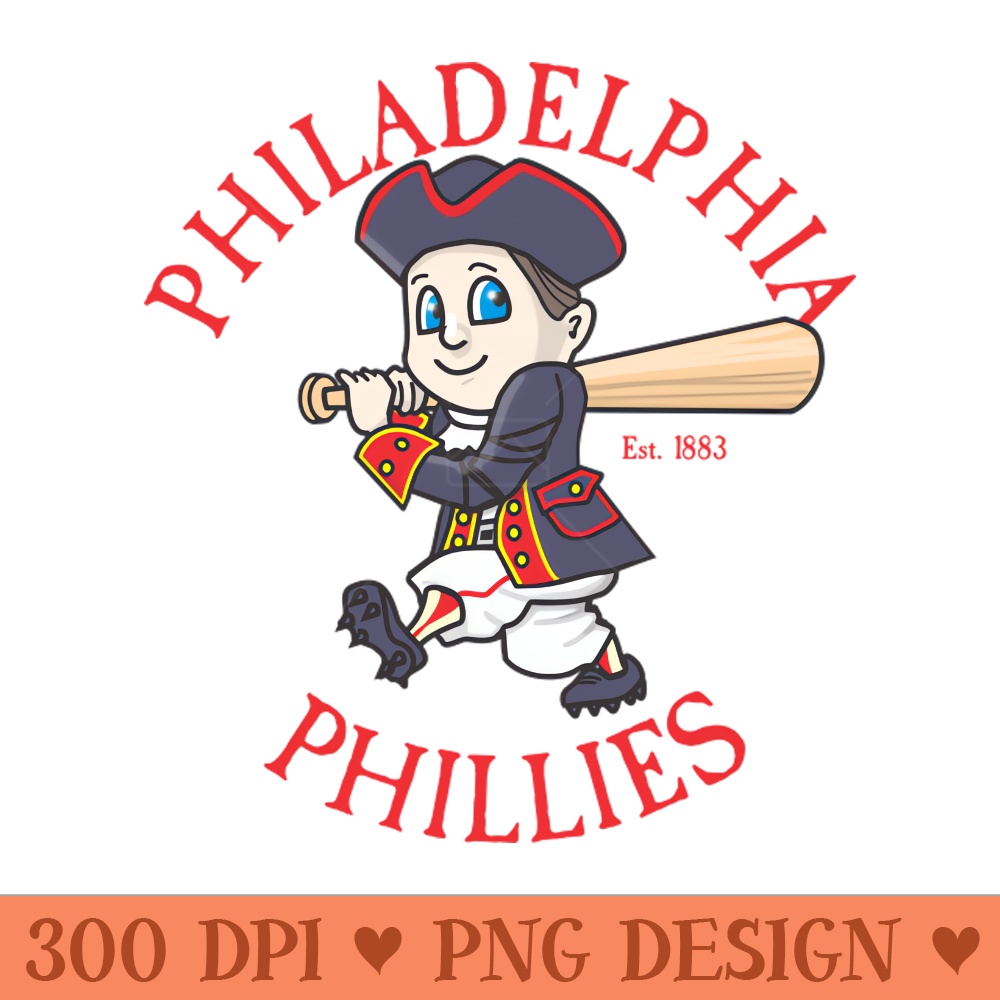 Phillies Phil - Unique PNG Artwork | Inspire Uplift