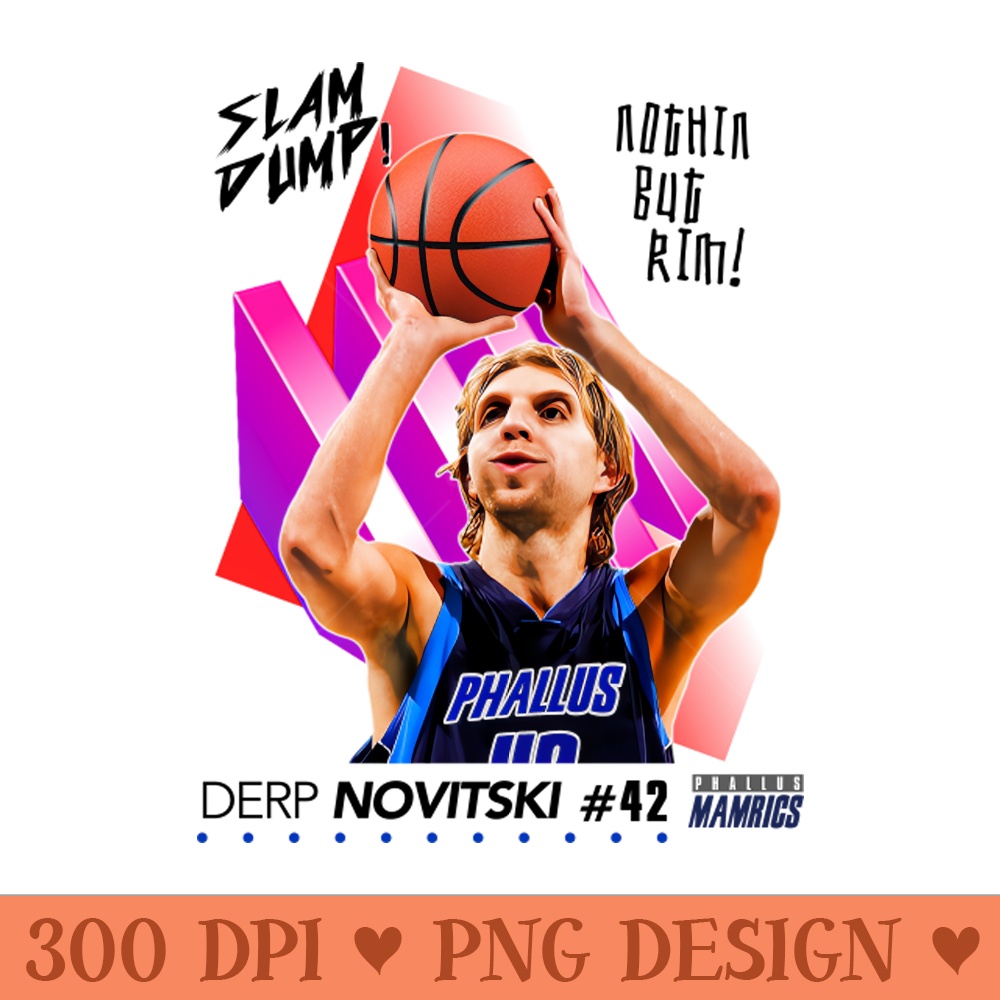 Dump Sports Basketball Dirk Novitski - PNG Templates | Inspire Uplift