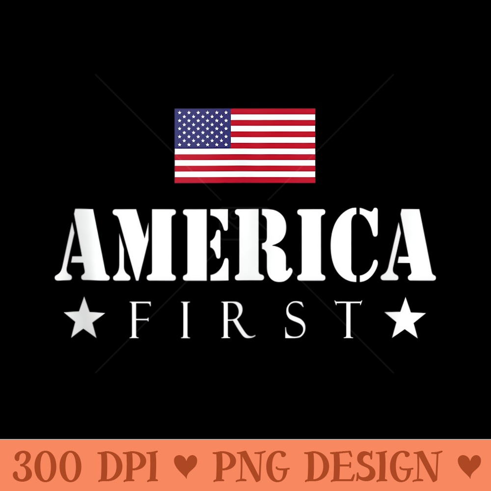 America First Trump 2020 Americafirst - High Resolution PNG | Inspire ...
