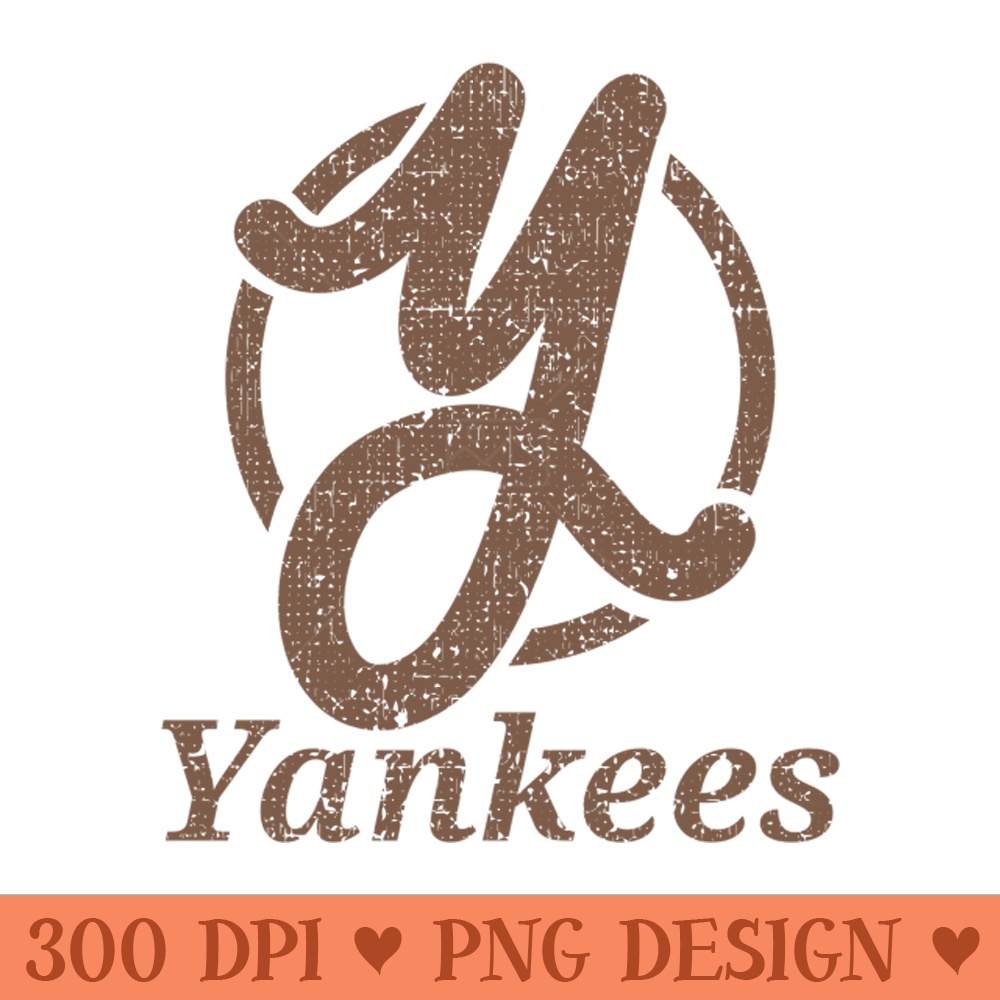 Yankees retro logo - PNG download with transparent backgroun | Inspire ...