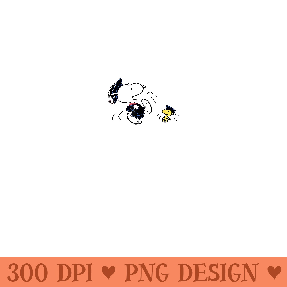 Peanuts Graduation Squad Snoopy Woodstock - Modern PNG desig | Inspire ...