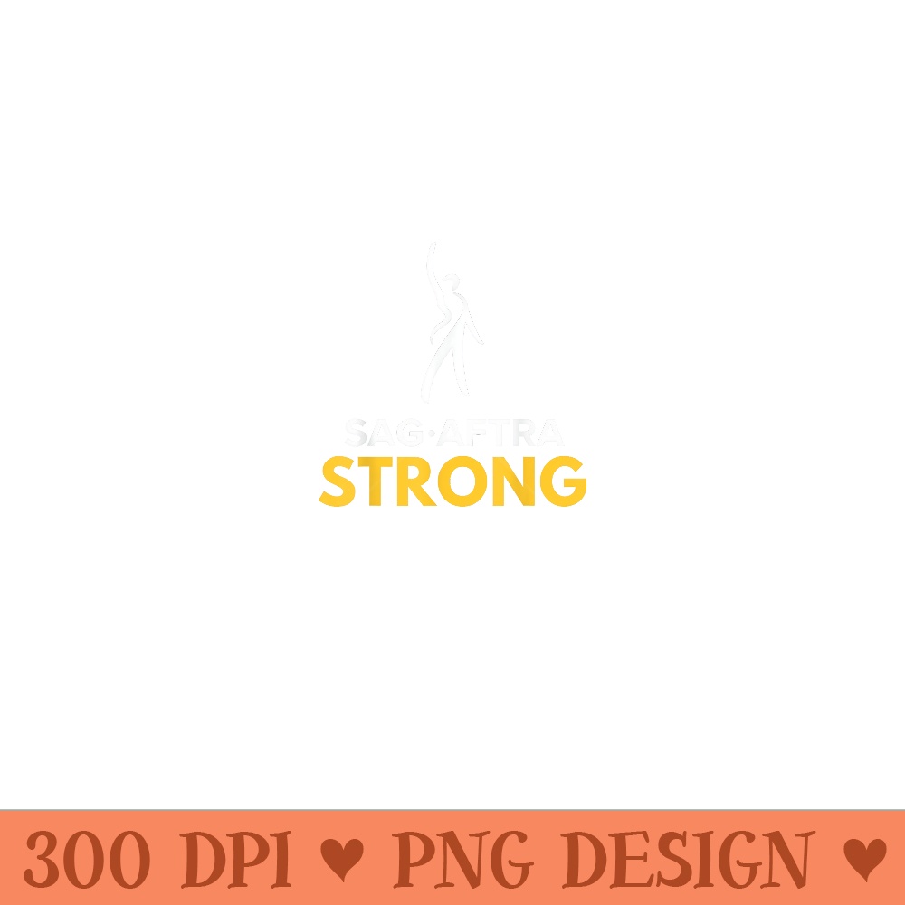 SAG AFTRA strong - Unique Sublimation patterns | Inspire Uplift