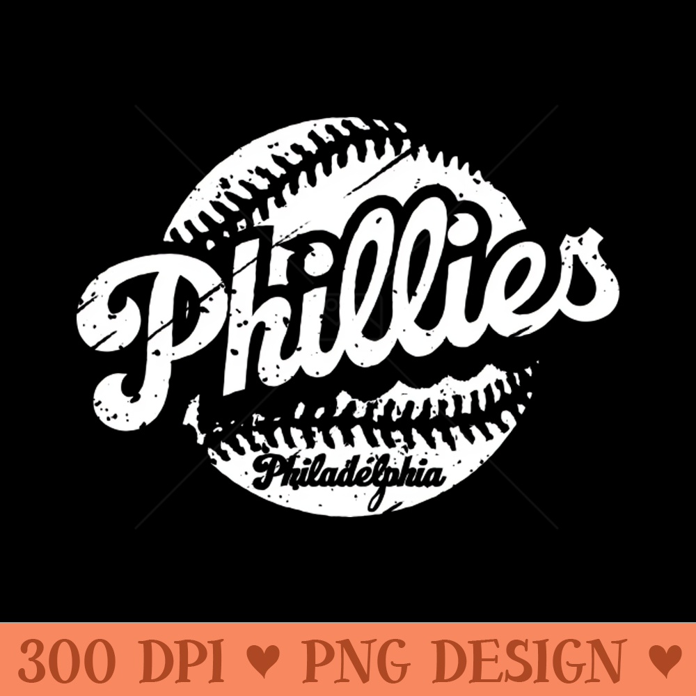 Phillies Classic Vintage - Vector PNG download | Inspire Uplift