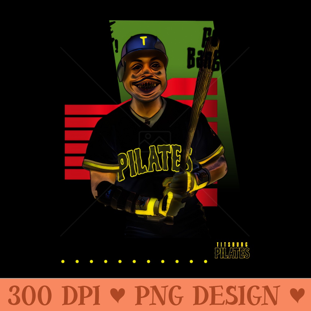 Touch Dump Baseball Larry Bongs - Unique PNG Artwork | Inspire Uplift