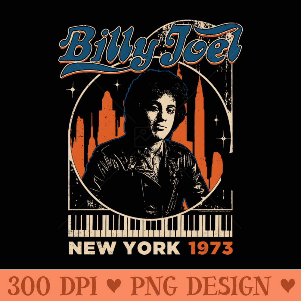 Billy Joel Svg | Inspire Uplift