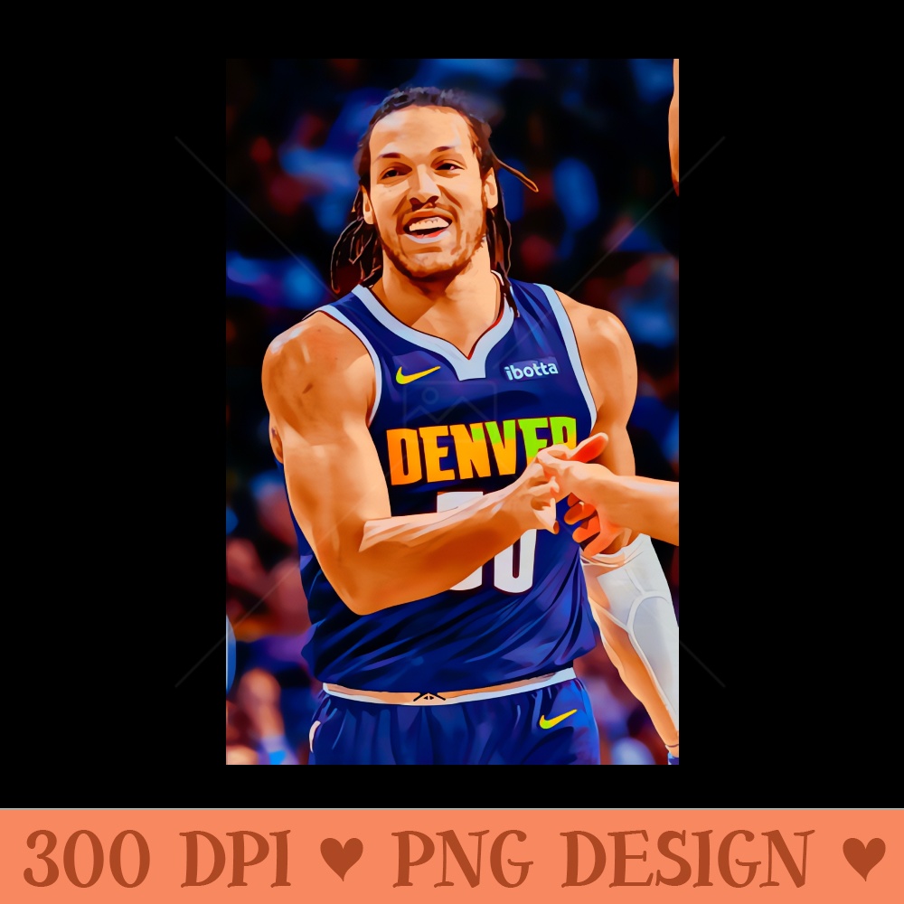 Aaron Gordon HD - Sublimation artwork PNG download | Inspire Uplift