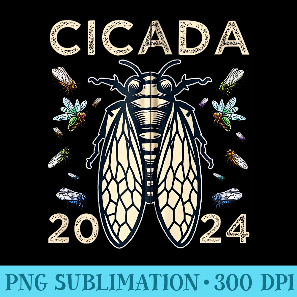 Funny Cicadas Invasion 2024 Brood Bug Lover Entomologist Zip | Inspire ...