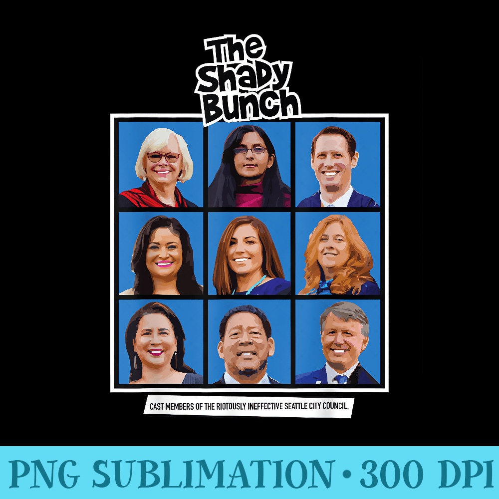 The SHADY BUNCH - - Digital PNG Artwork | Inspire Uplift