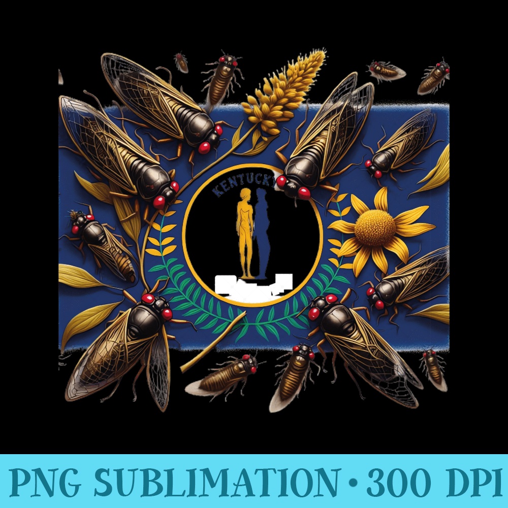 The Cicada Tour Invasion 2024 Ketntucky - Unique PNG Artwork | Inspire ...