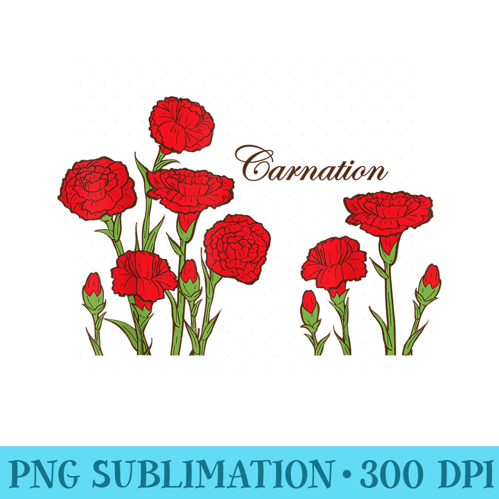 Carnation Women Days Funny Carnation Happy Birthday - High Q | Inspire ...